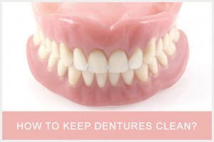 Senior Citizens Keeping Dentures Clean- West Los Angeles Dental Care